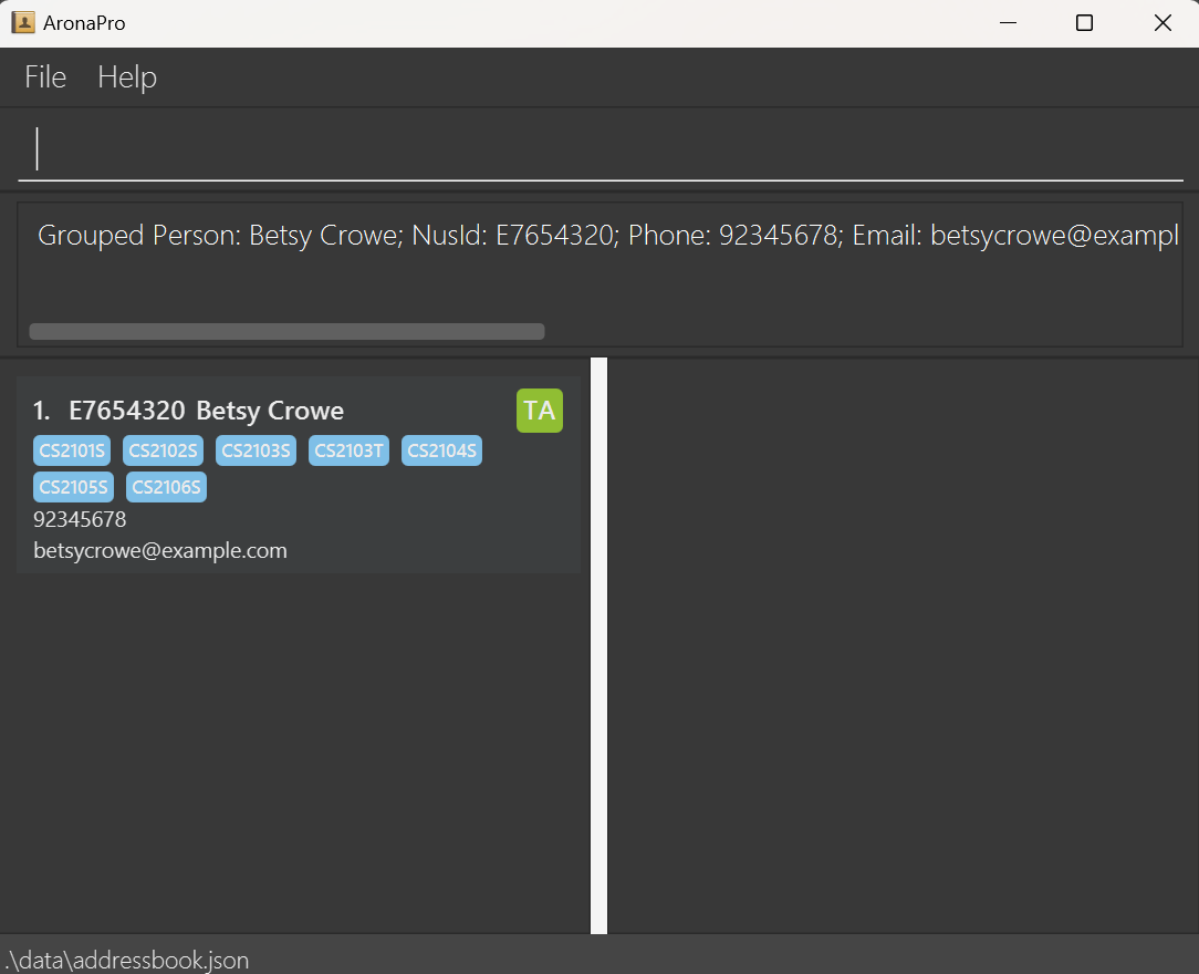 Application - User Unable to Modify a Single Group which a Contact is in. · Issue #1167 · nus ...