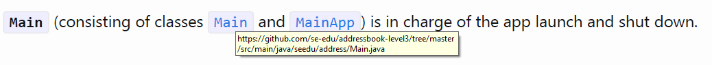 Hyperlinks in DG are to AB3 · Issue #726 · nus-cs2103-AY2425S1/pe-dev-response · GitHub