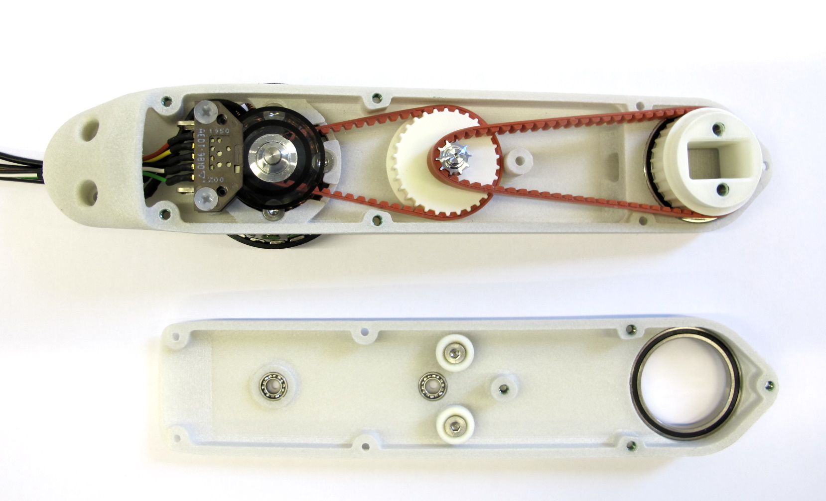Actuator Module Assembly V11 Core Components With Upper Leg Shell