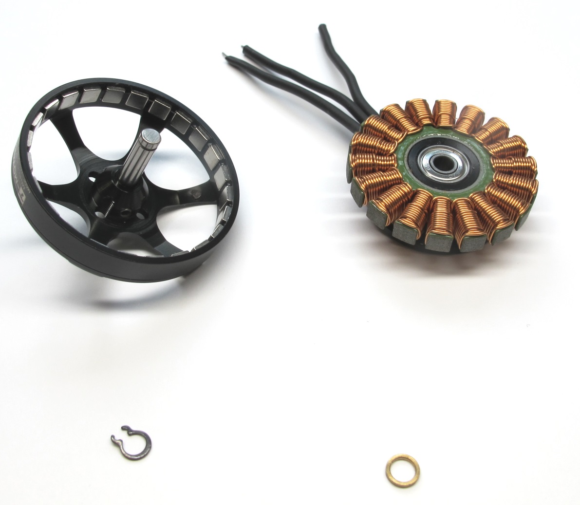 *Separate the rotor from the stator by pulling gently to overcome the ...