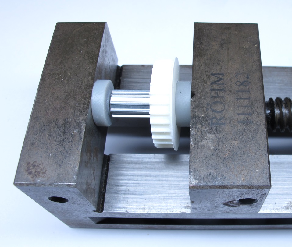 Place And Center The 3d Printed Assembly Tool On The Bottom Side