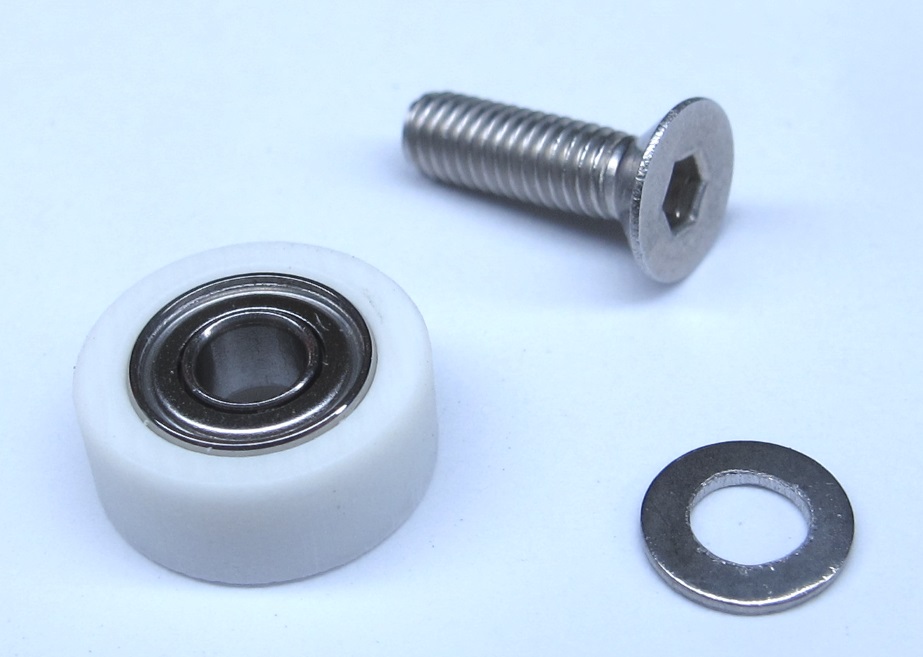 Use A Round File To Evenly Increase The Inner Diameter Of The Washer To