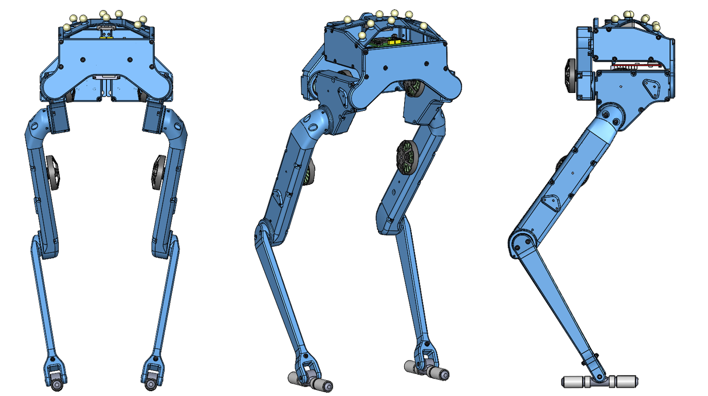 *Biped Robot CAD model*