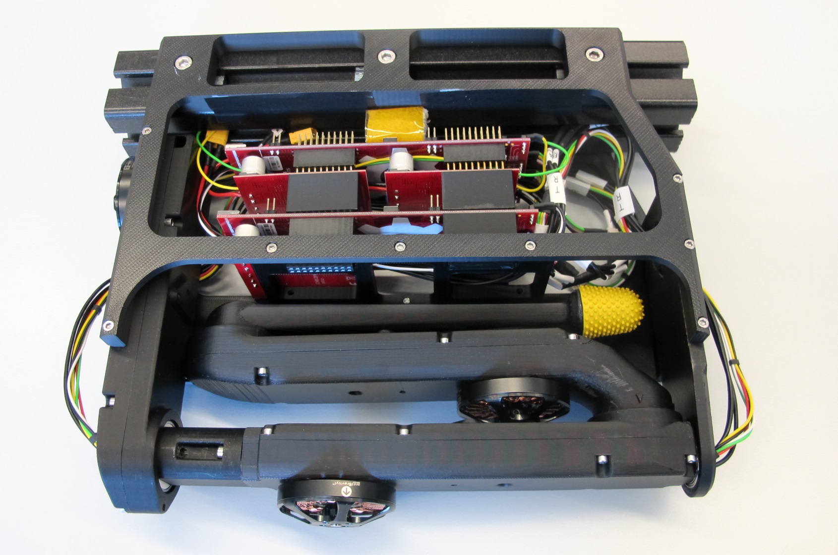 *The finger can be completely retracted into the base structure for ...