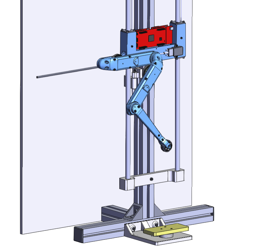 *Leg Test Stand v1 - Click on the picture to view the cad model in your ...