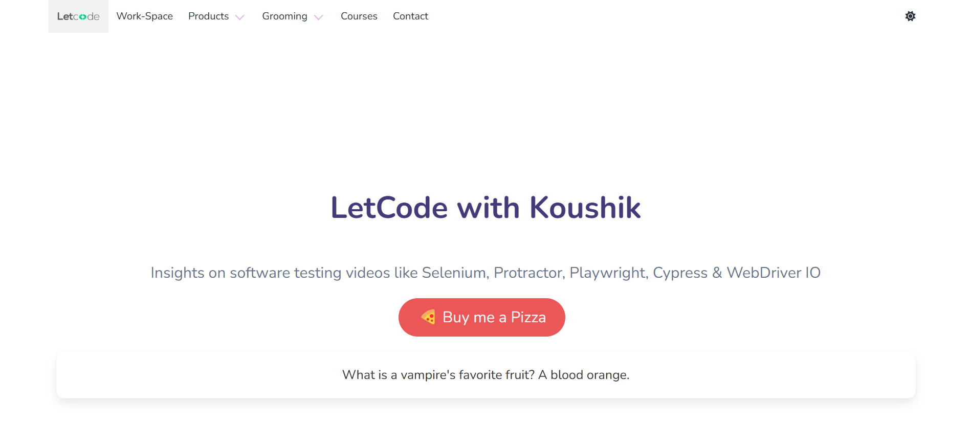 Course LetCode With Koushik Course LetCode With Koushik