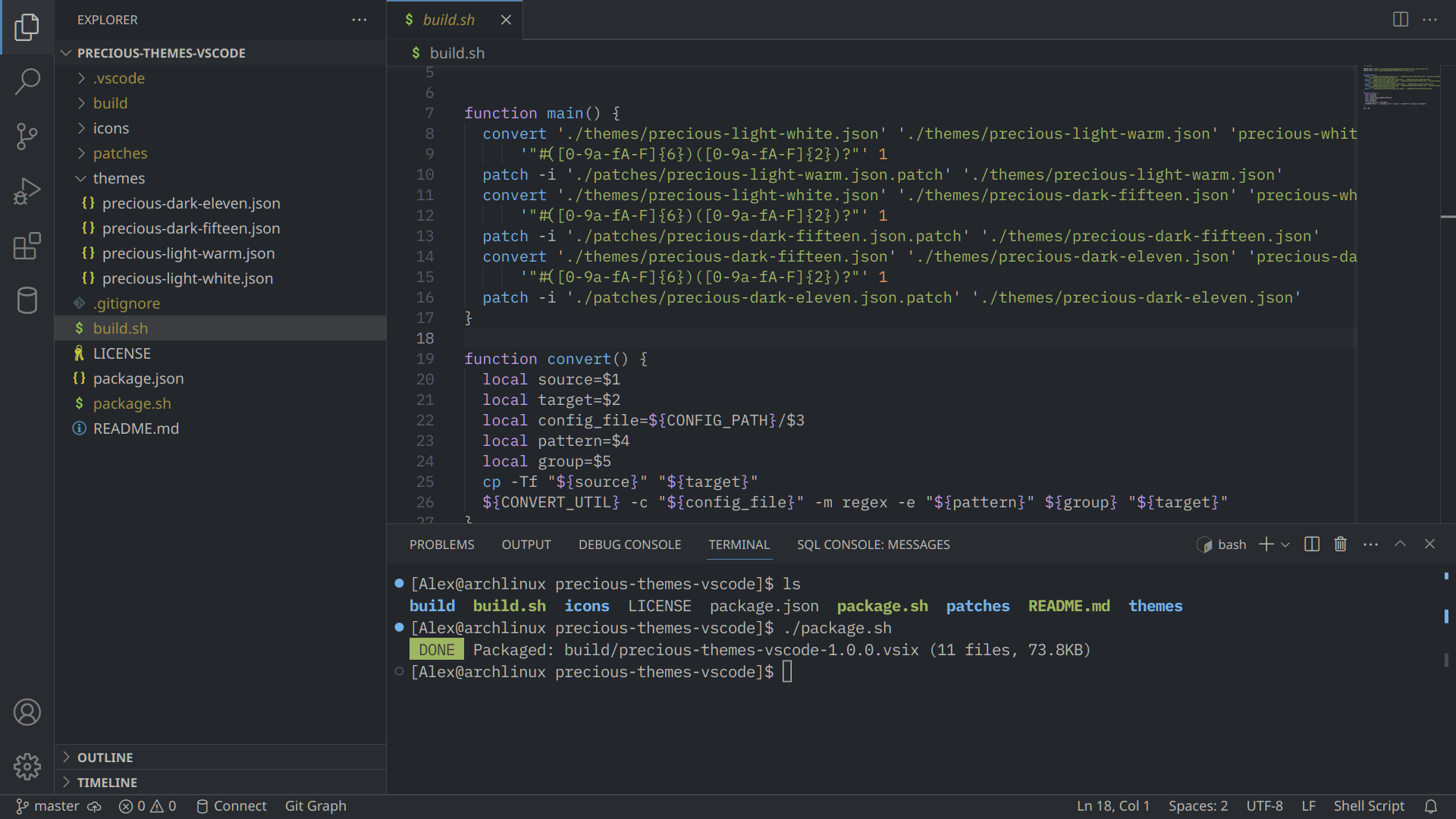 GitHub - precious-themes/precious-themes-vscode