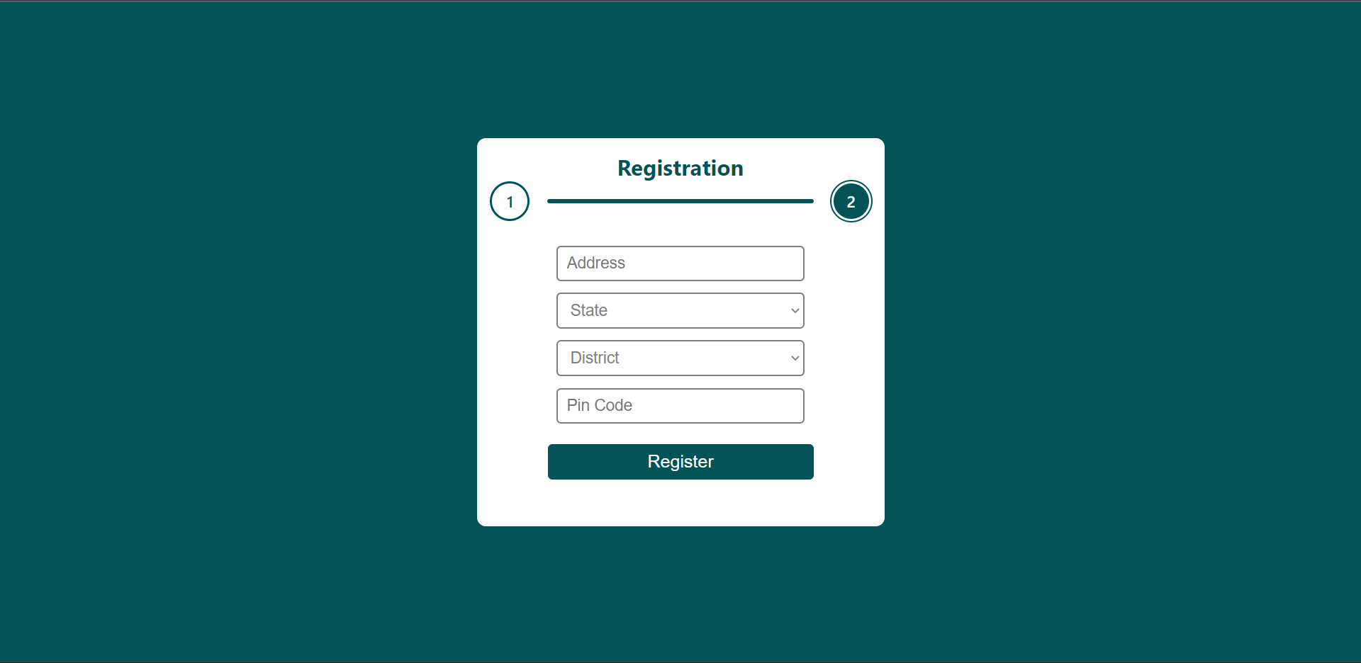 GitHub - rahulps1000/Simple-2Step-Register-Form