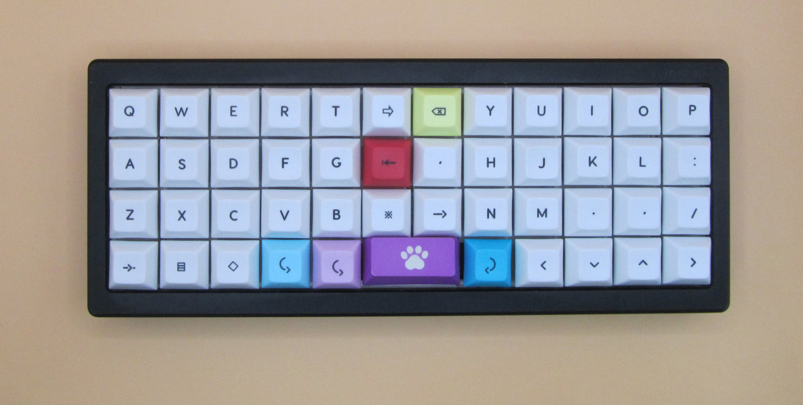 Travel Setup Using a Fancy Keyboard with a Laptop - Richard Goulter's Blog