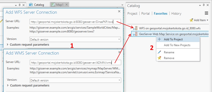 Tutorial Menambahkan Data WMS - WFS ke dalam ArcGIS Pro | Spasialkan.COM