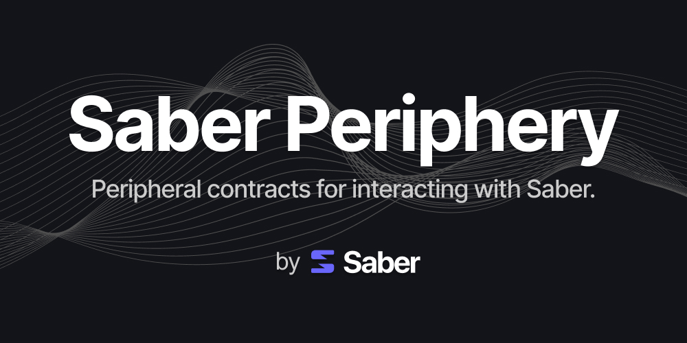 @saberhq/saber-periphery - npm