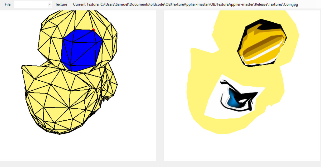 GitHub - samuel40791765/OBJTextureApplier: Created a texture applier ...