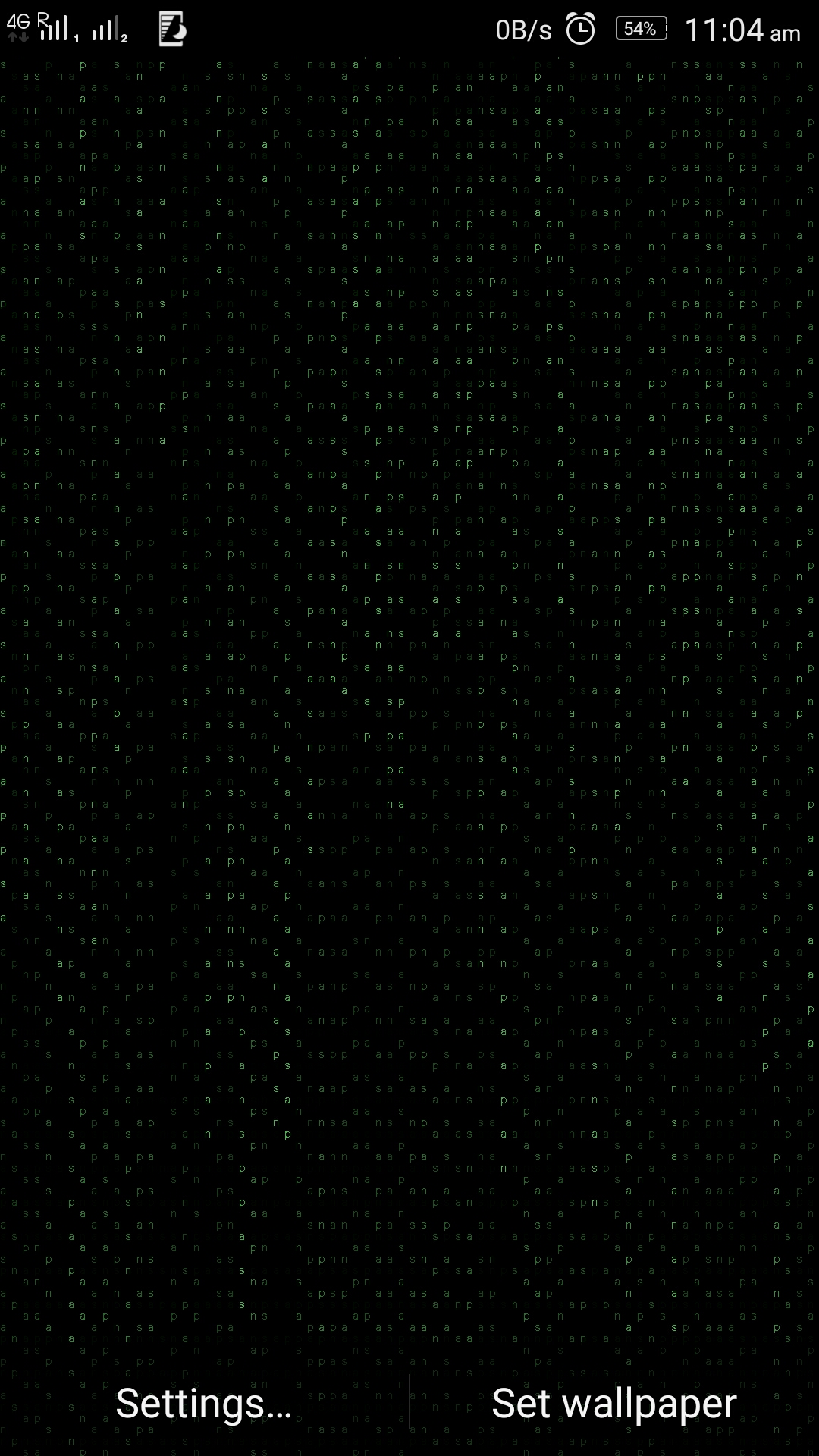 Matrix Rain Wallpaper