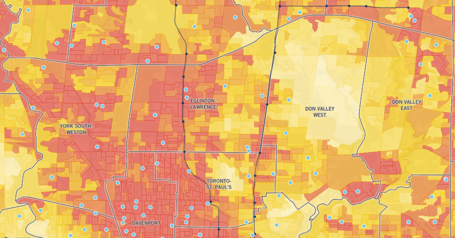 Mapping Heat Vulnerability in Toronto | School of Cities