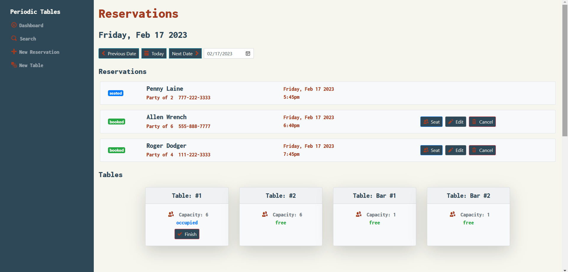 GitHub - hendramuljono8/restaurant-reservations