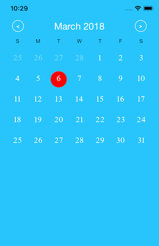 GitHub - skoirala/SKCalendar: A simple, efficient, easy and ...