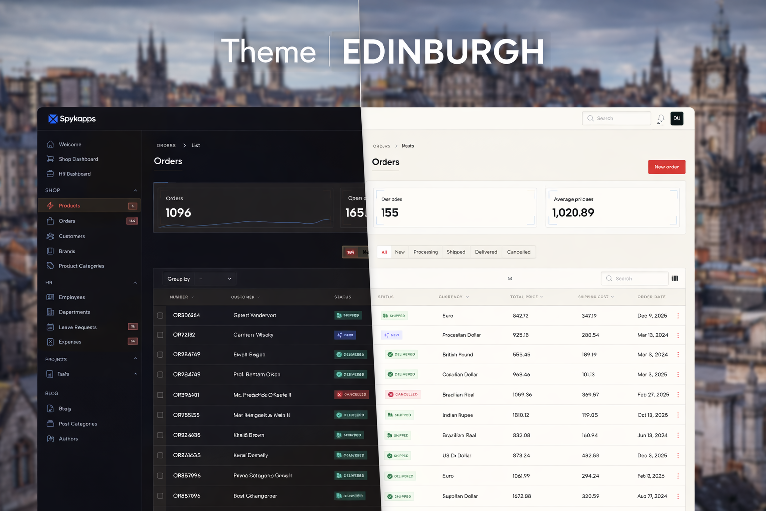 Theme Edinburgh by Spykapps - Filament