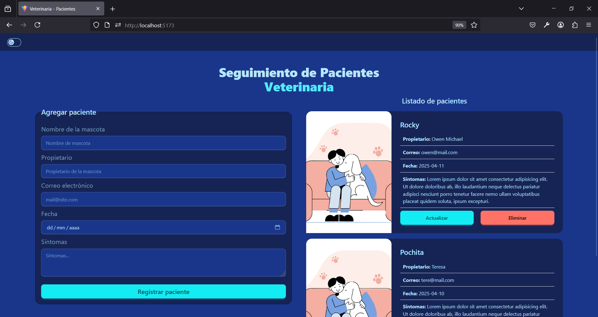 GitHub - tetohc/CRUD-Vue: CRUD con Vue 3, utiliza localStorage para la persistencia de datos.