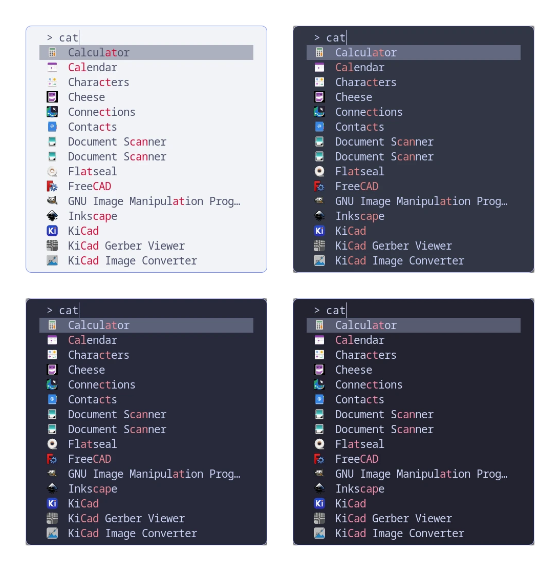 Fuzzel · Issue 2243 · Catppuccin Catppuccin · Github