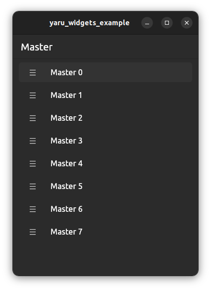 YaruMasterDetailPage class - yaru_master_detail_page library - Dart API