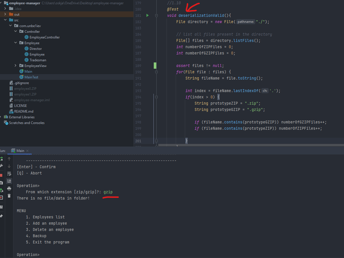 GitHub - unbe1iev/employee-manager: It is a console application to ...