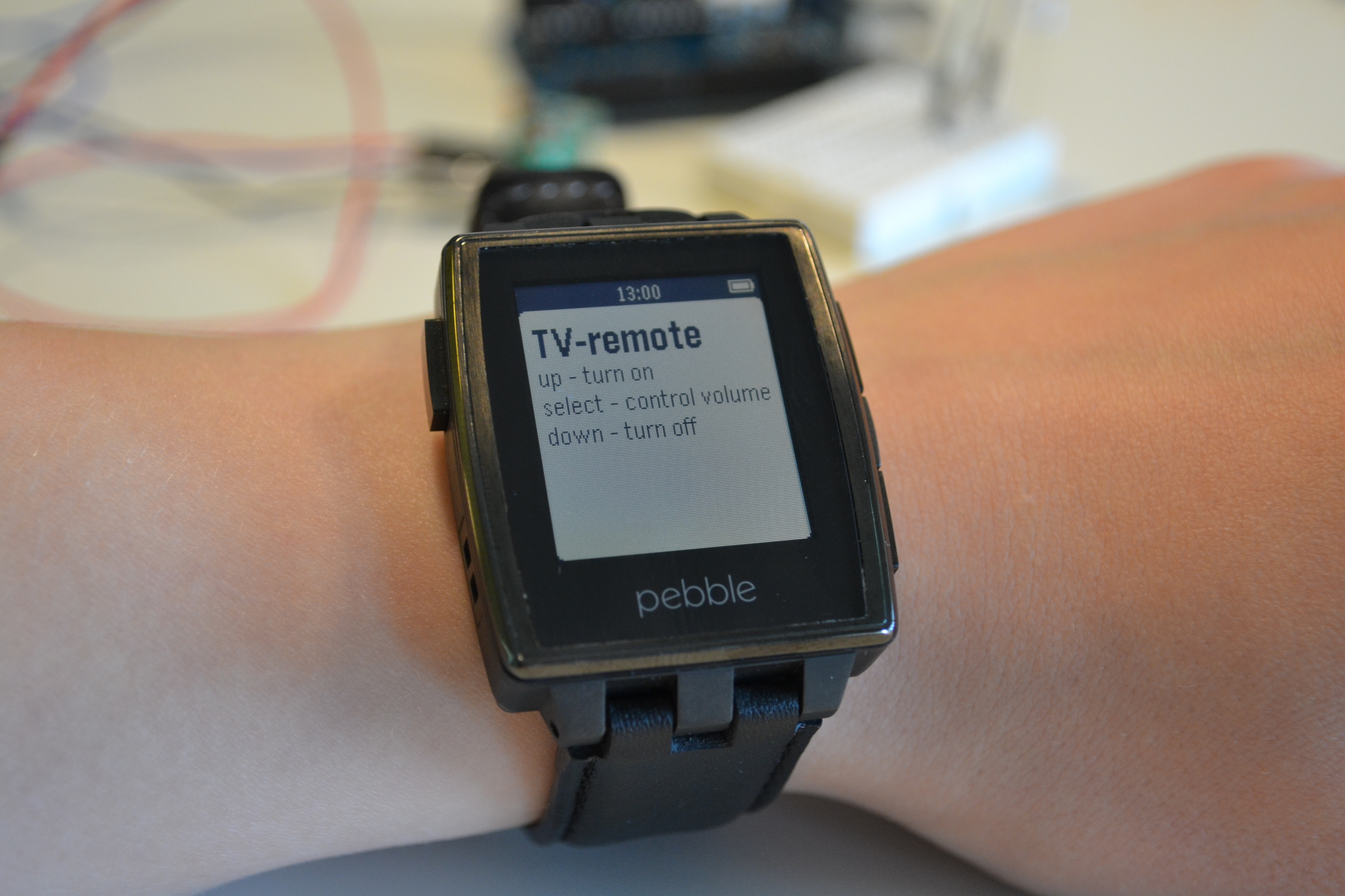GitHub - vegardga/pebble-remote: Hack Your Pebble Steel to Control Your ...