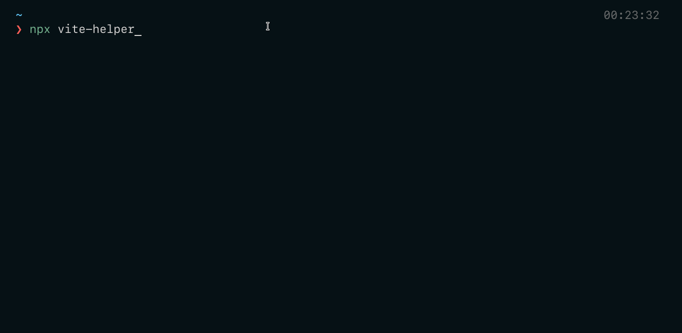 GitHub - vite-helper/vite-helper: Vite helper helps you configure tools for react projects with vite