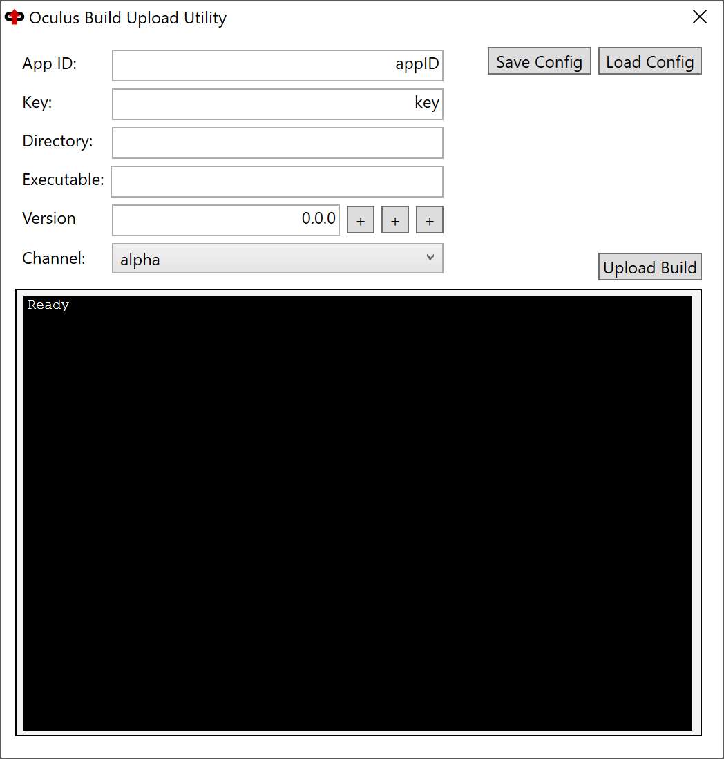 GitHub - wehard/OculusBuildUploadUtility: Tool for uploading build to Oculus Store