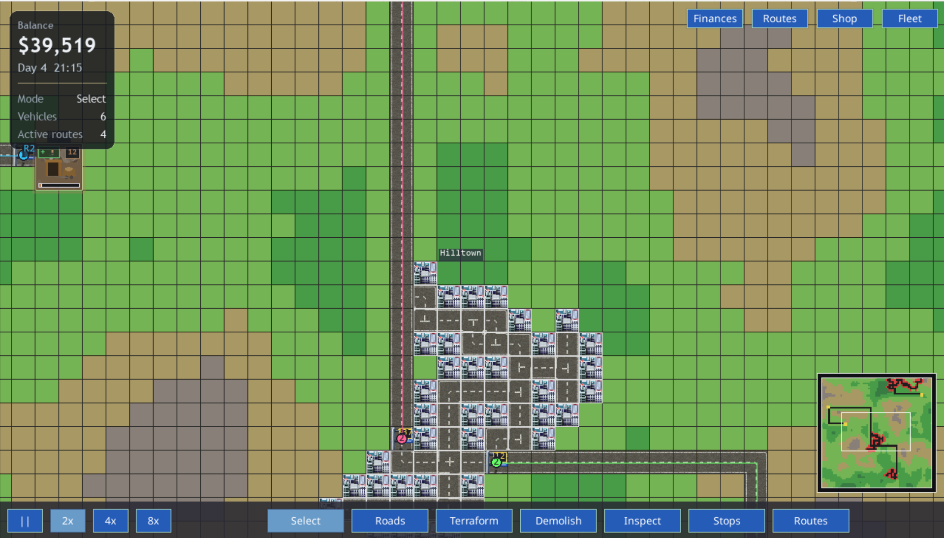 GitHub - ilkericoz/mini-transport-tycoon: Mini Transport Tycoon - a ...