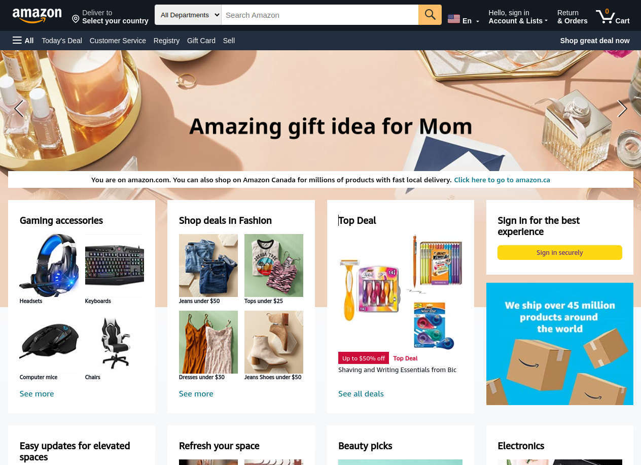 GitHub - devheshmati/amazon-clone: In this project, i make amazon clone ...