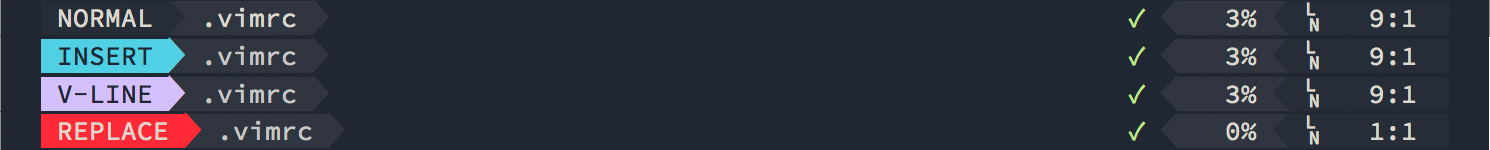 GitHub - yarisgutierrez/ayu-lightline: ayu lightline theme for vim