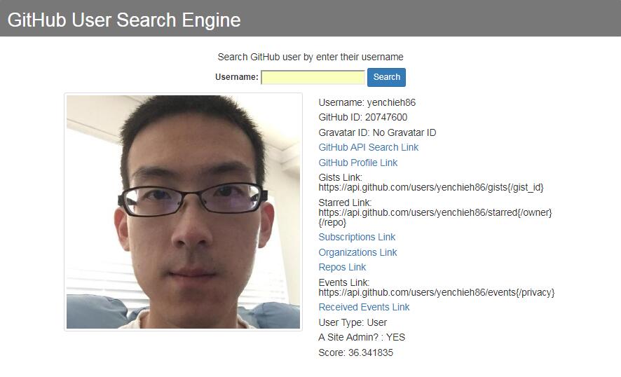 GitHub - yenchieh86/GitHub_User_Search_App: GitHub User Search App