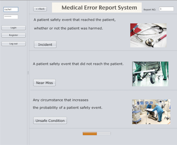 GitHub - zhaomizhi/Medical-Error-Report-System